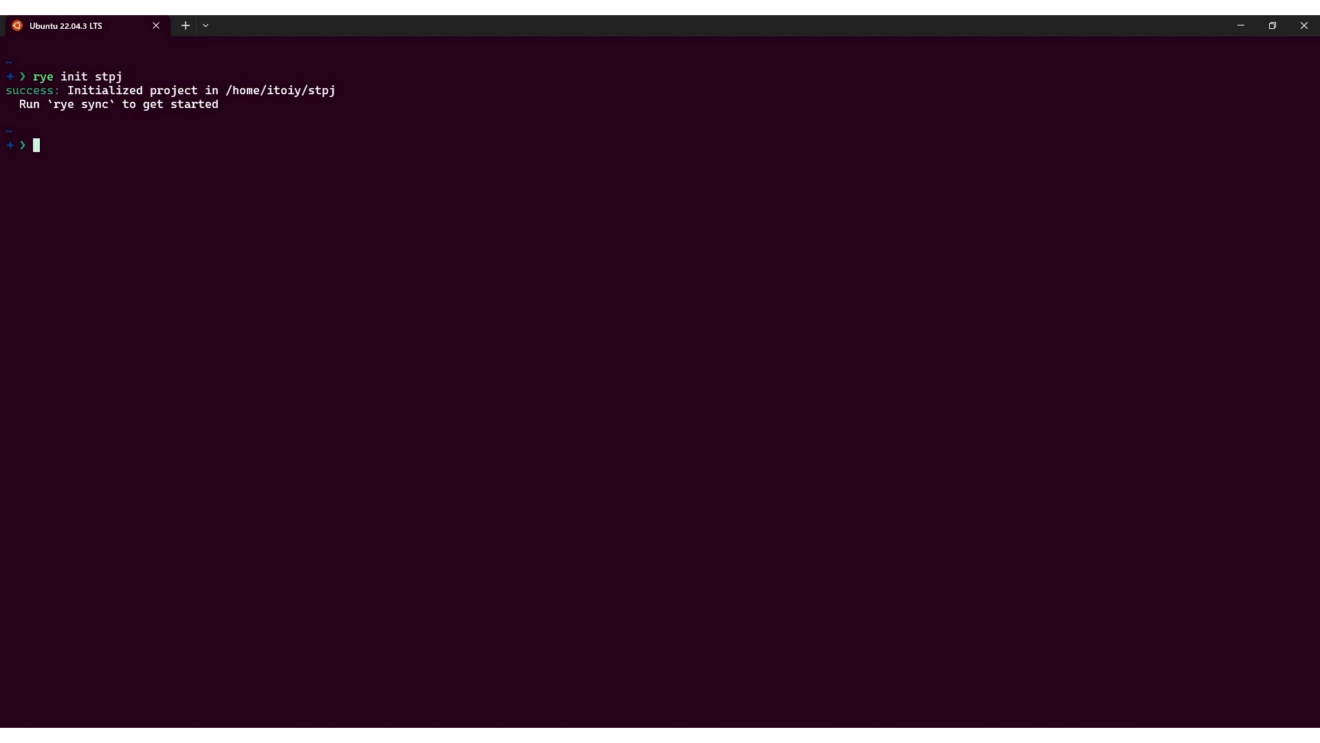 Python開発をシンプルに！Ryeで環境構築を一発解決 - てつまぐ