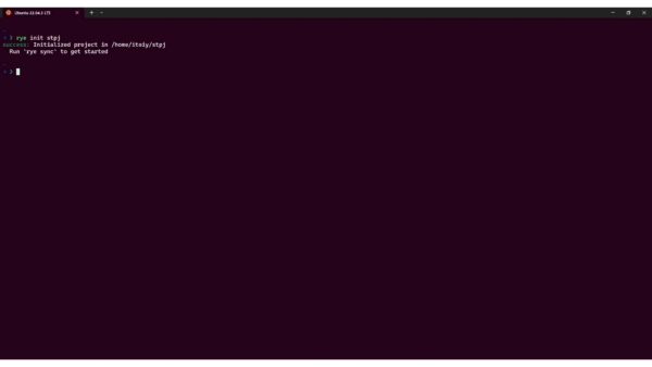 Python開発をシンプルに！Ryeで環境構築を一発解決 - てつまぐ